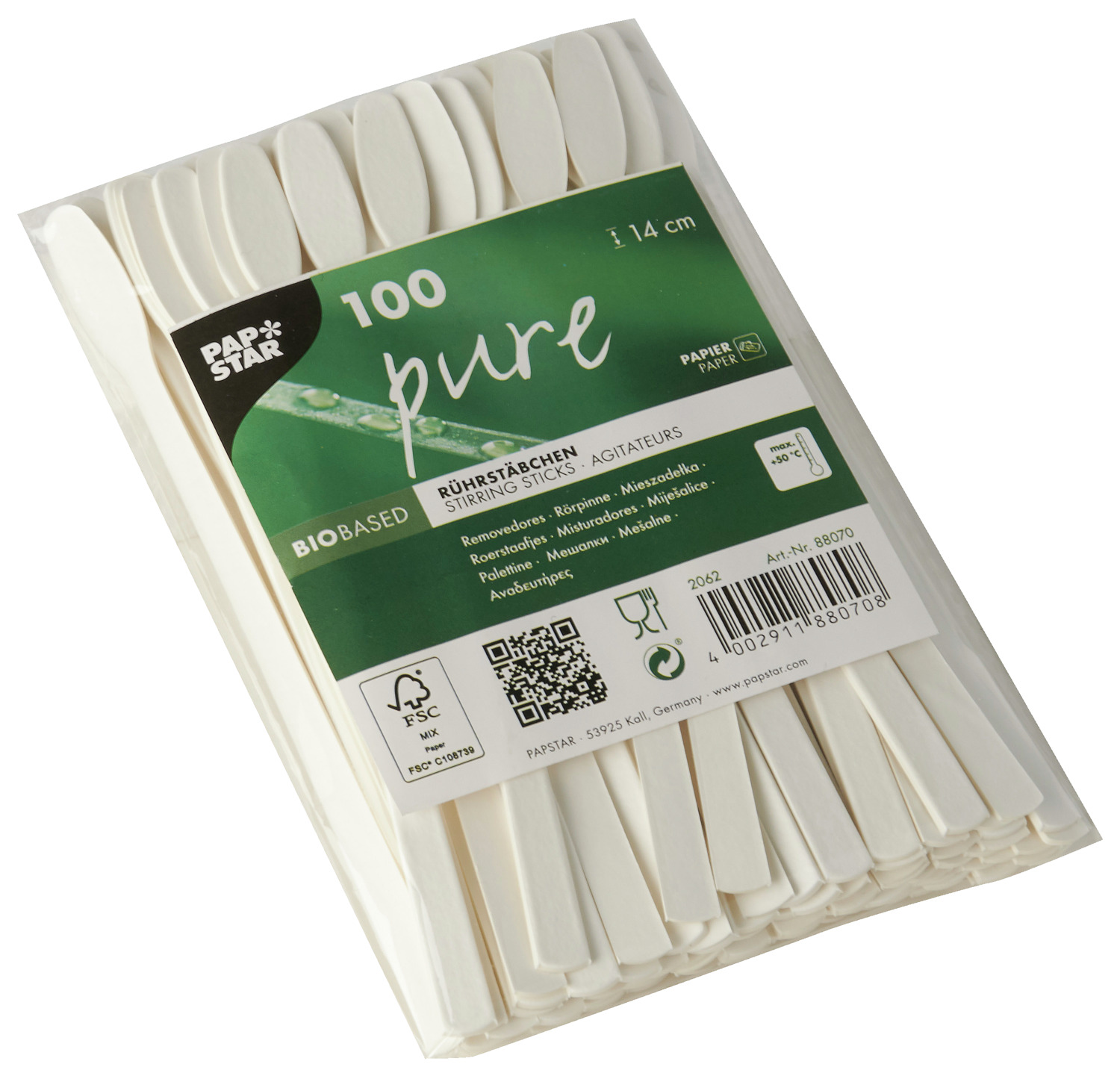 Disposable stirrers Pure - Restatrade