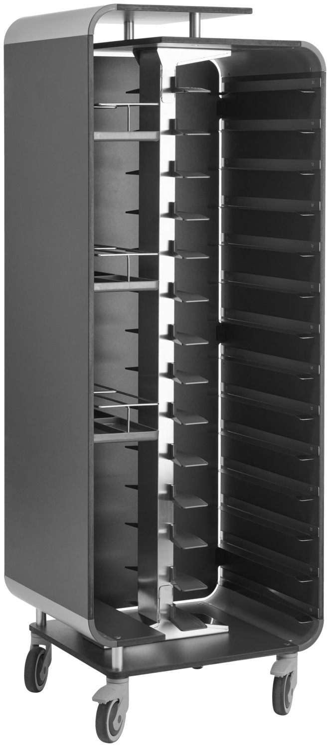 Tray clearing trolley Gorgone - Restatrade