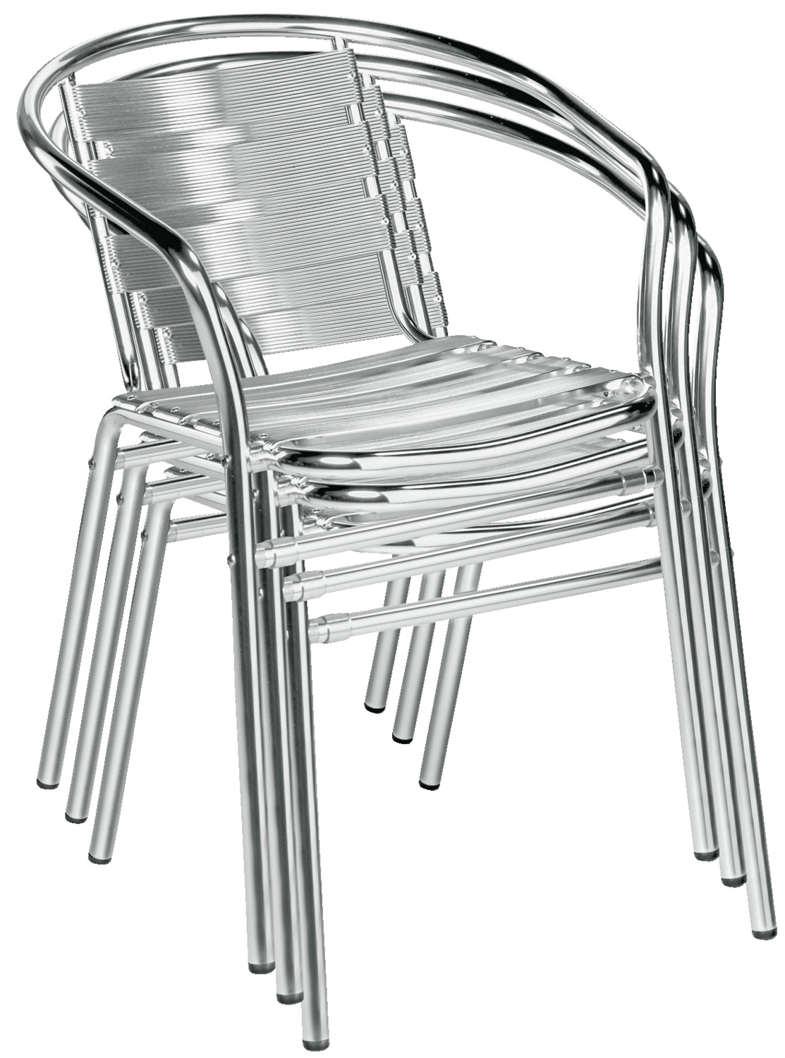 Aluminum chair Limona with armrests - Restatrade