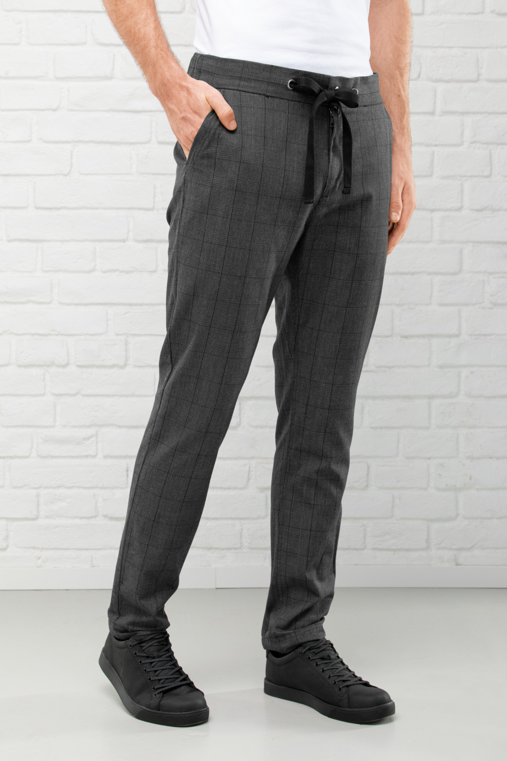 Men's chef trousers Move check - Restatrade