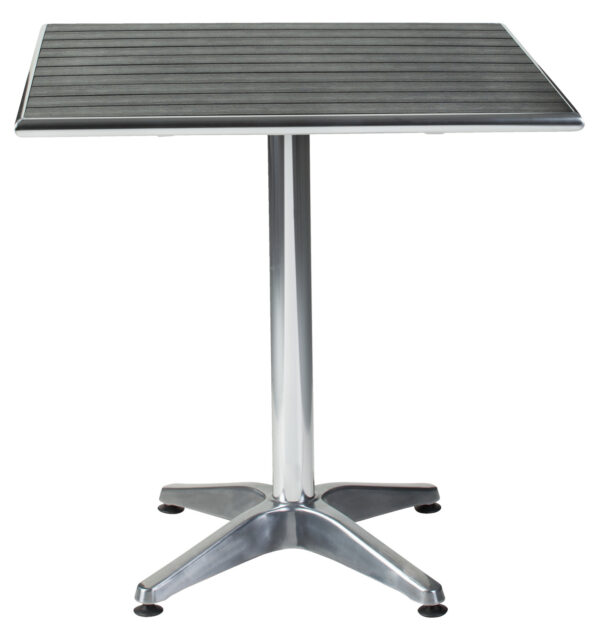 Aluminum bistro table Coffee-Bar square - Restatrade