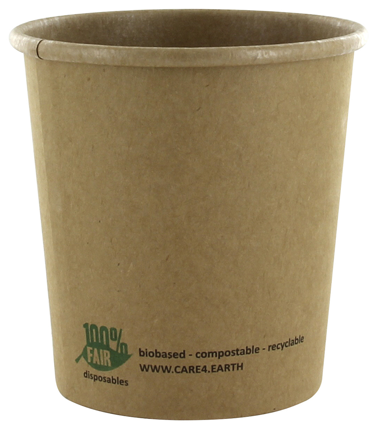 Disposable soup cup Pure 100% Fair virgin fiber cardboard - Restatrade