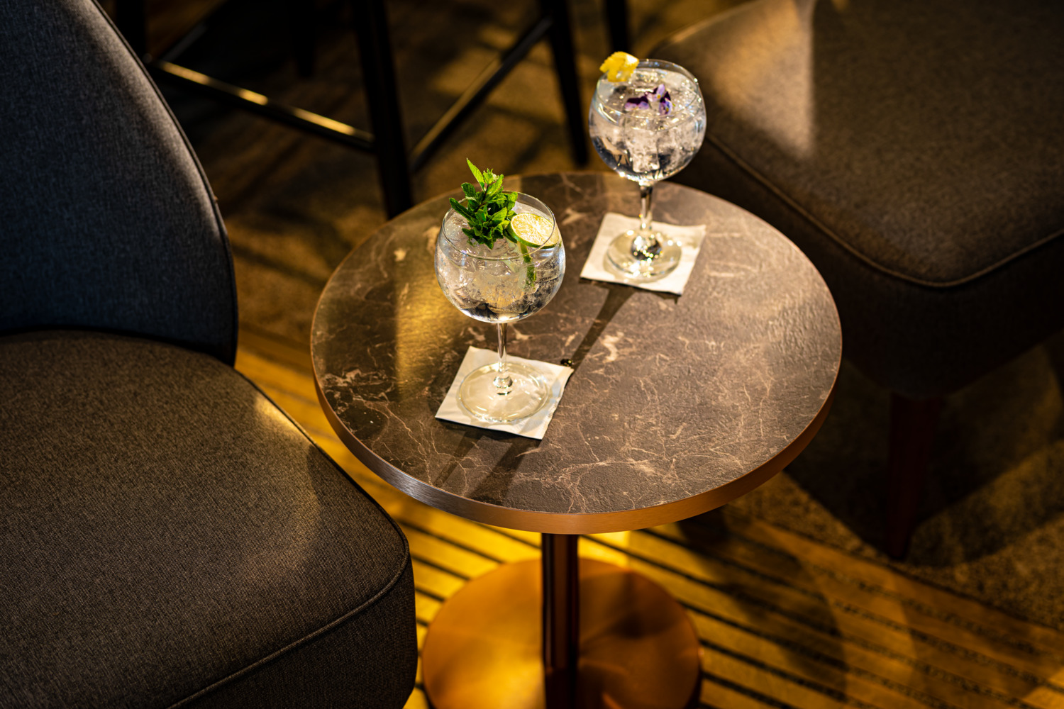 Side table Marvani Table base stainless steel - Restatrade