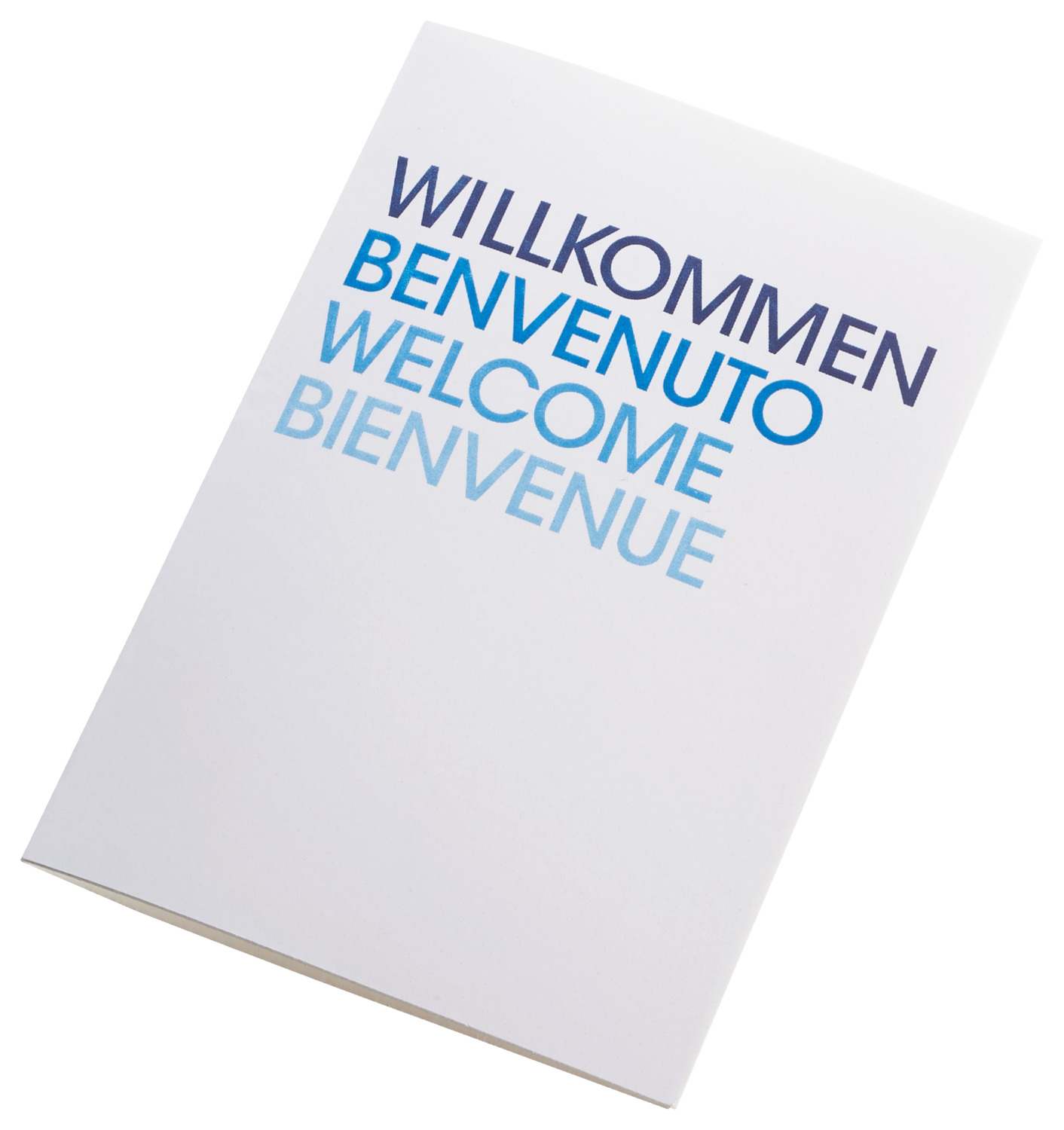 Hotel key card cover Welcome Folding Card - Restatrade