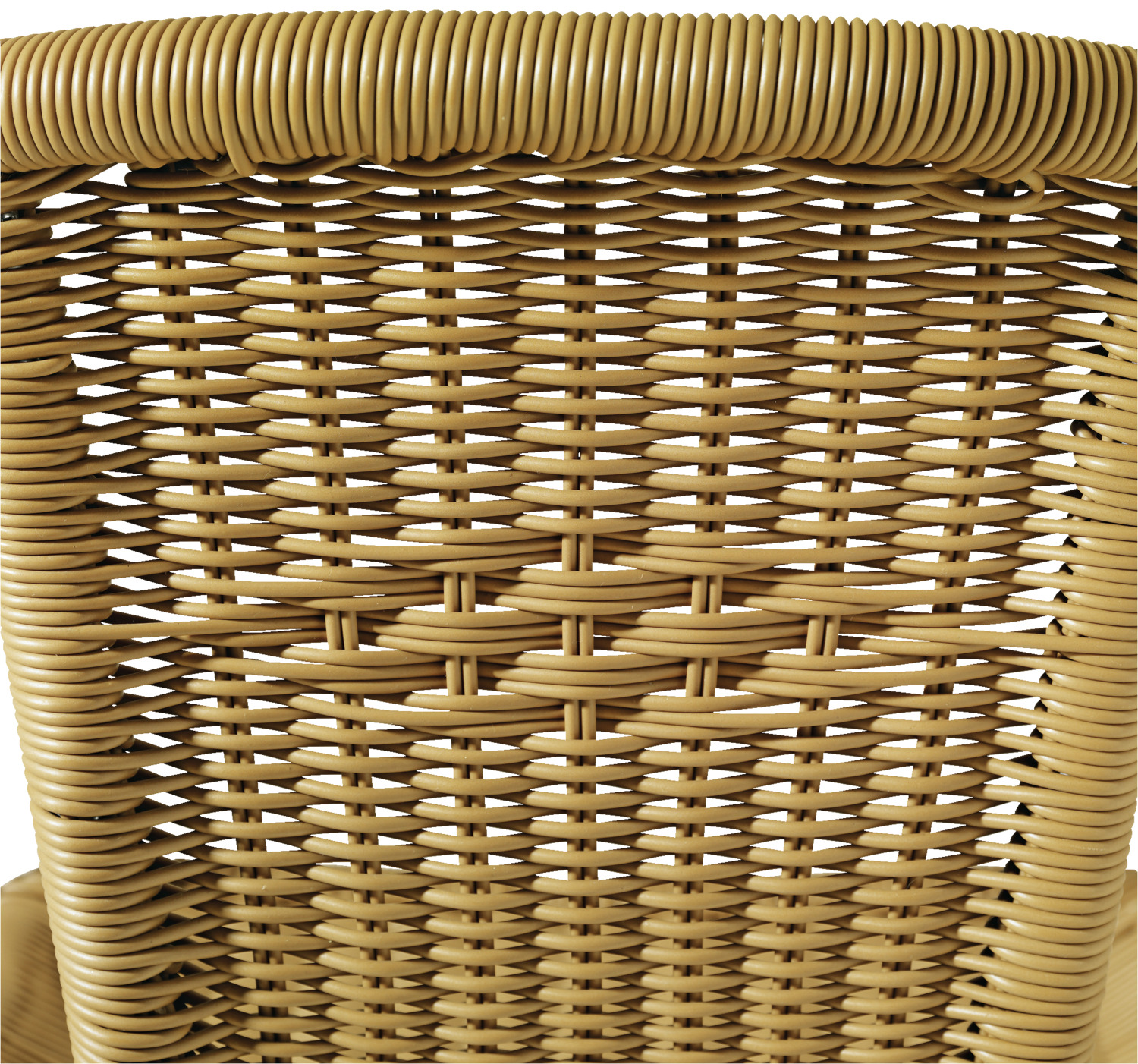 Aluminum wickerwork chair Columbia - Restatrade