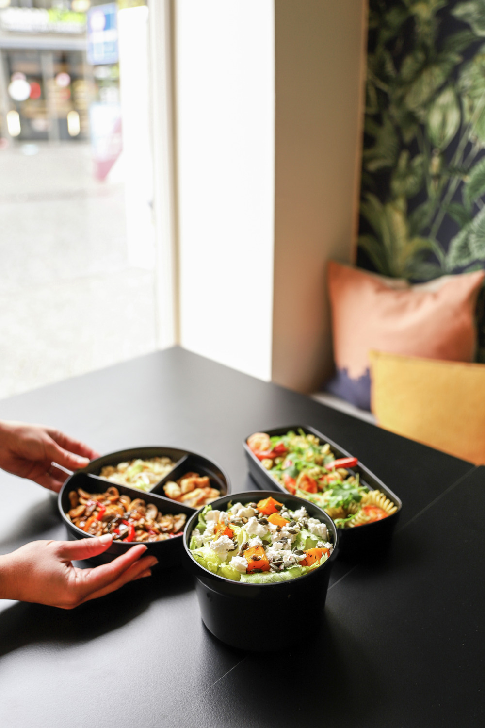 Reusable container Amuse Pro 3 compartments - Restatrade