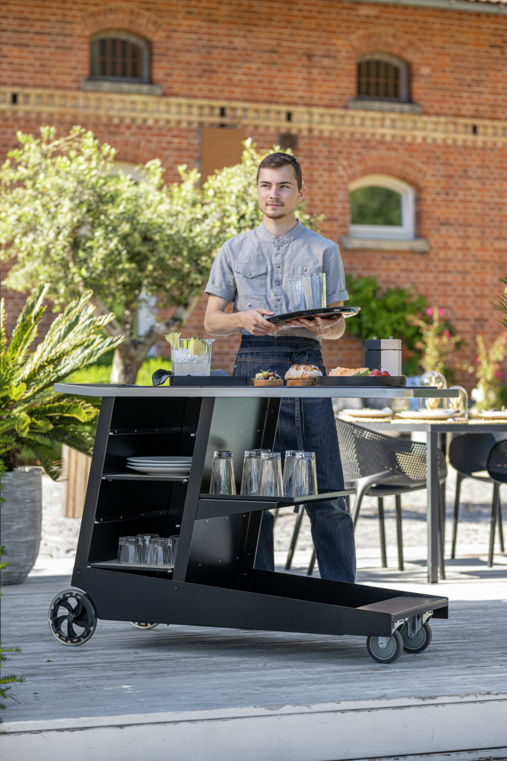 Service trolley Sprinter assembled - Restatrade