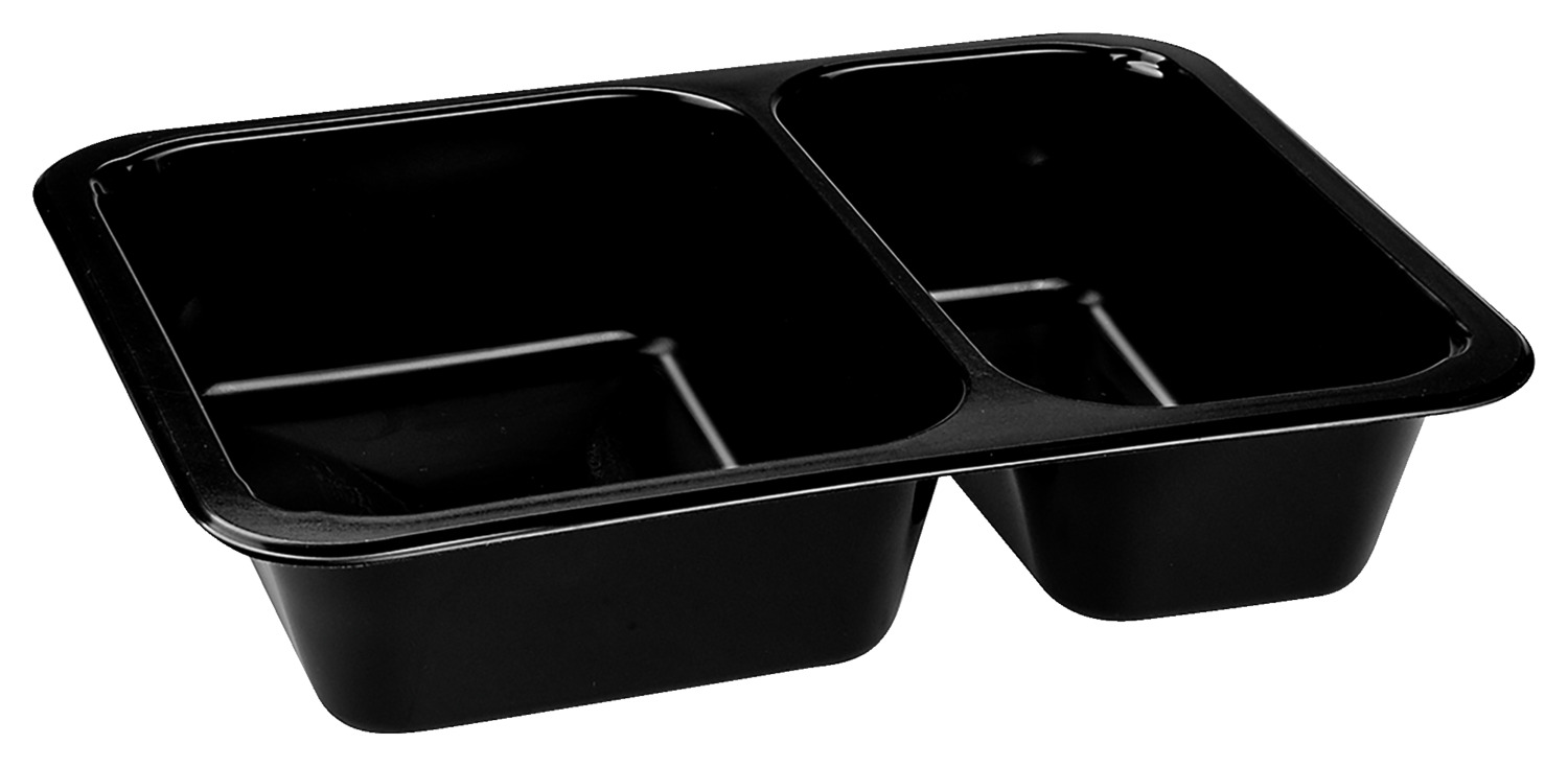 Container Reware Lunch Divided into two sections - Restatrade
