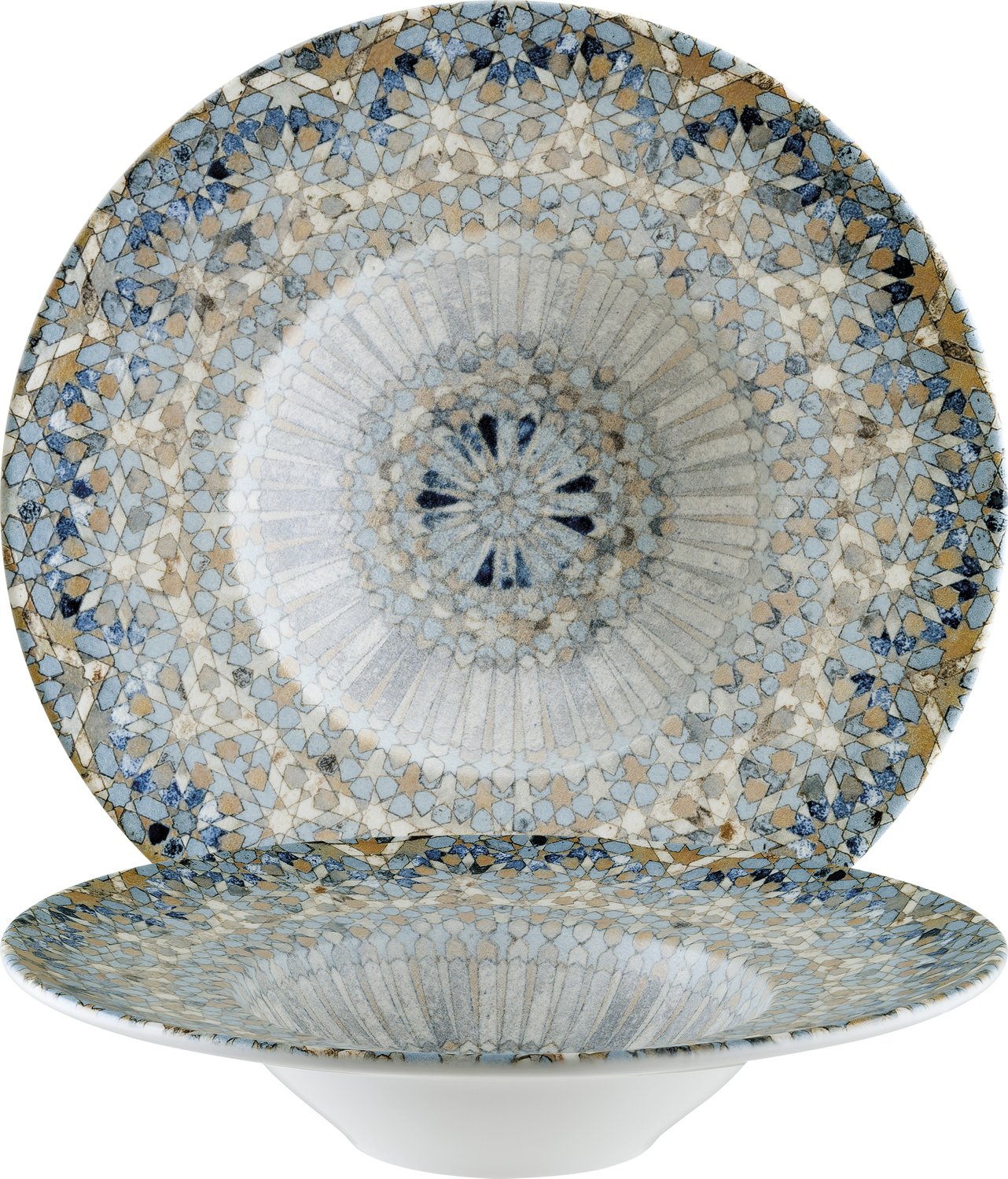 Pasta plate Luca Mosaic - Restatrade