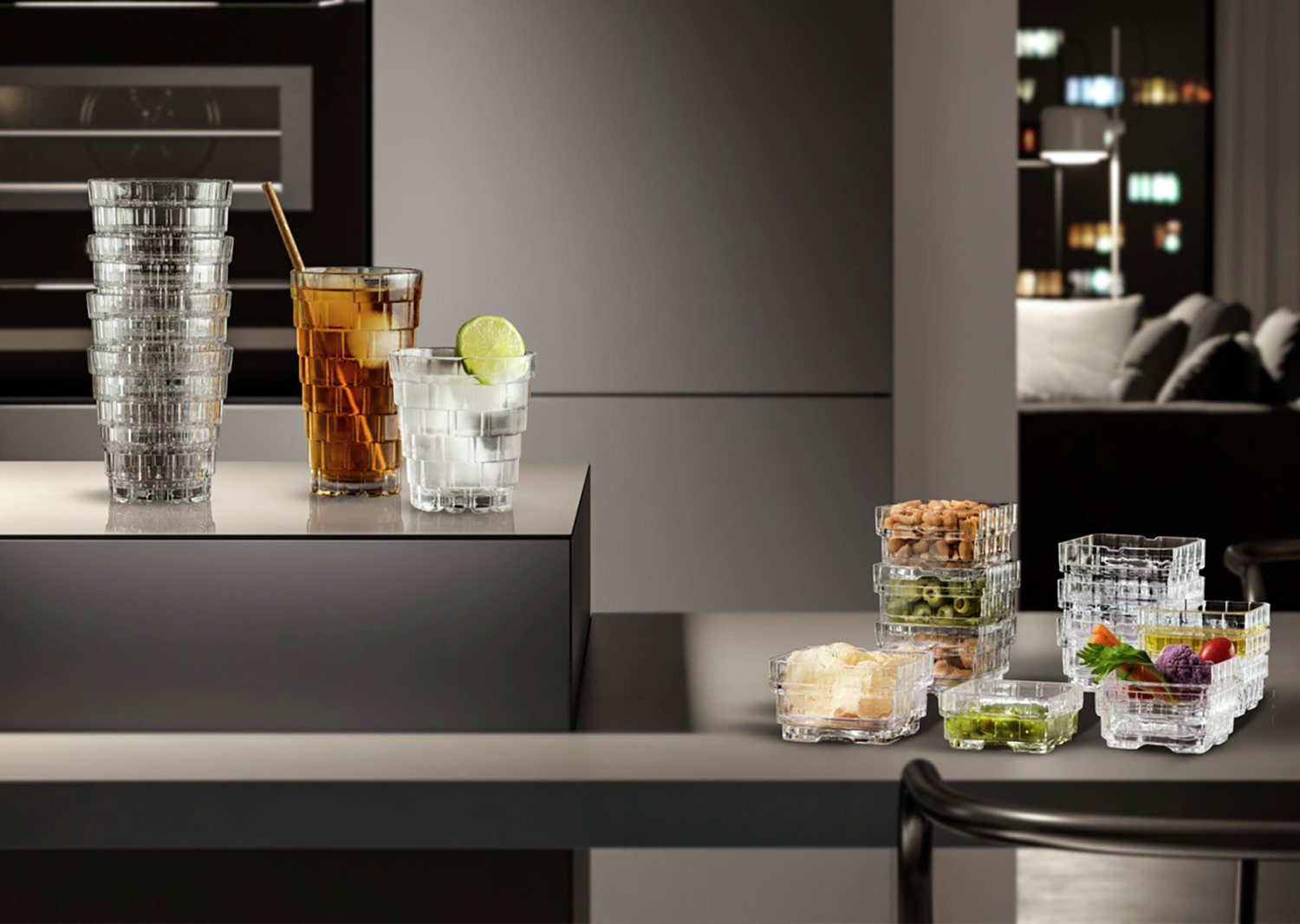 Universal glass Stack stackable - Restatrade