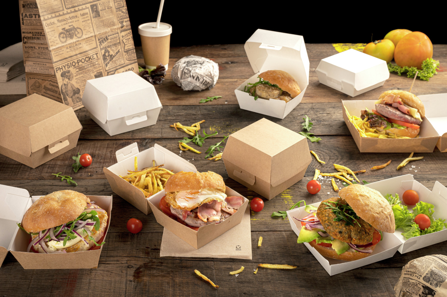 Burger box The Pack - Restatrade