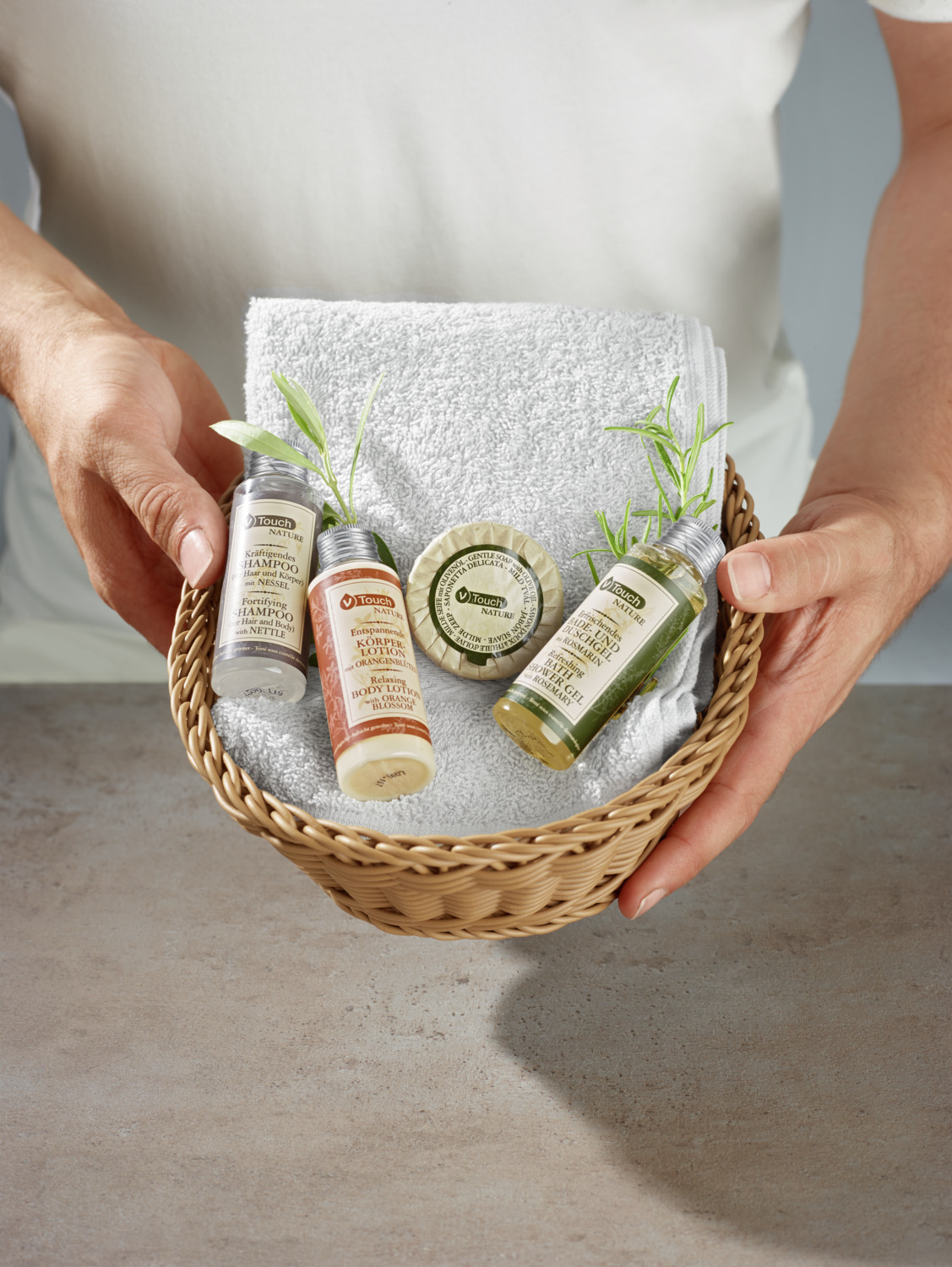 Bath/shower gel V-Touch Nature Midi-Pack - Restatrade