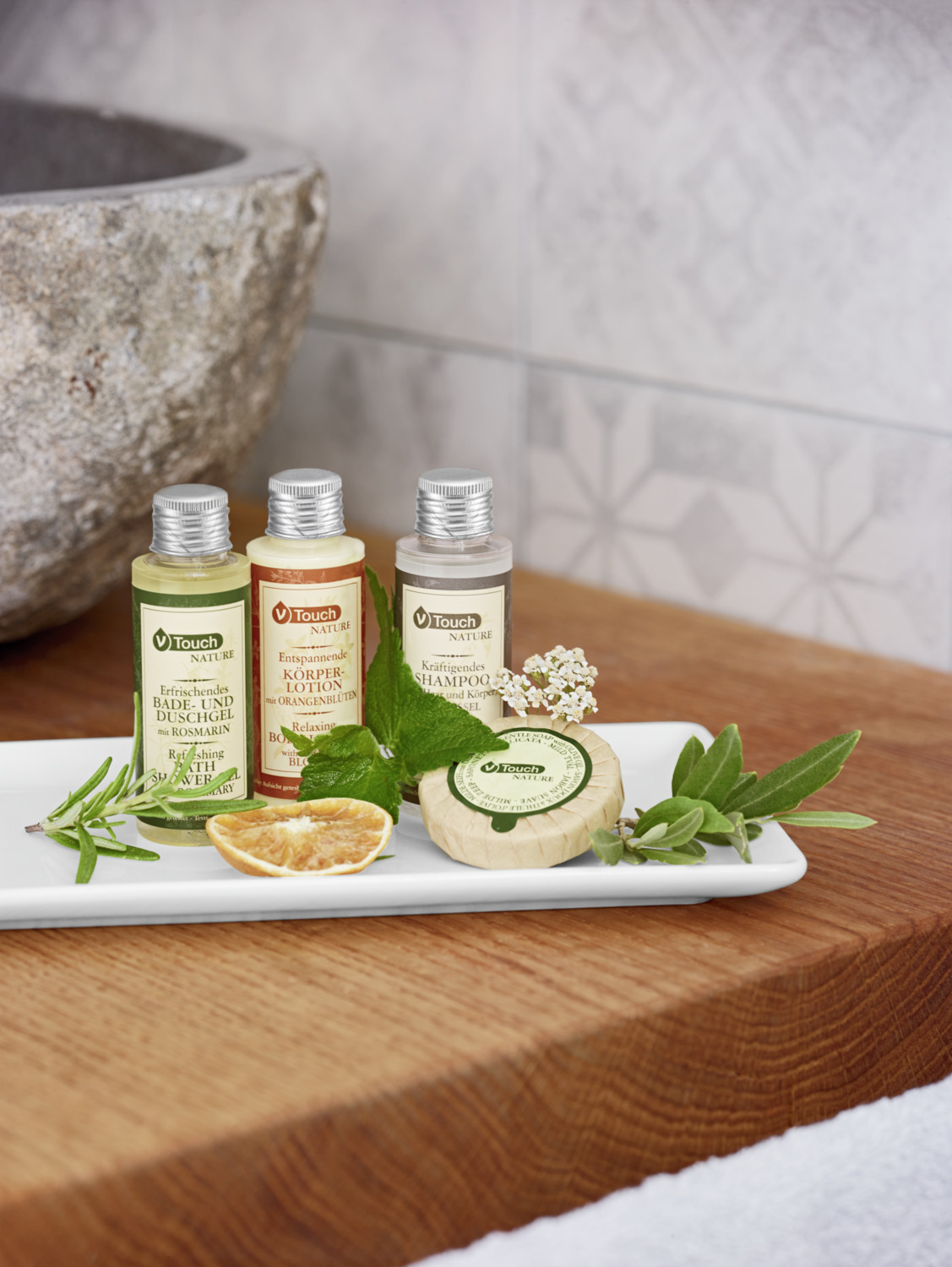 Body lotion V-Touch Nature Midi-Pack - Restatrade