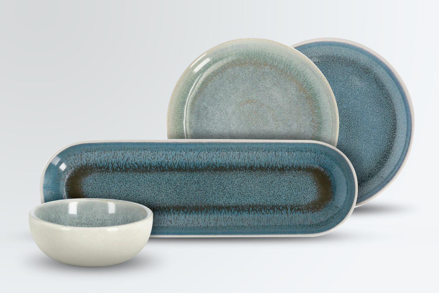 Sample set porcelain Navina 4-piece - Restatrade